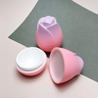China Flower Shape Skin Care Cream Jar 50g for sale
