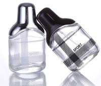 China Square Refillable OEM ODM Glass Perfume Spray Bottle 30ml for sale