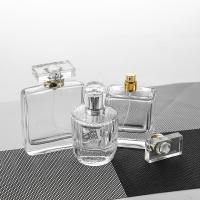 China Personal Care MSDS CE Thick Glass Perfume Spray Bottle 100ml for sale
