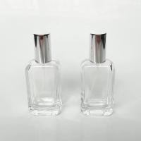 China Factory Wholesale New Empty Oil Perfume Spray Bottle Luxury 30ml 50ml 100ml Clear Square for sale