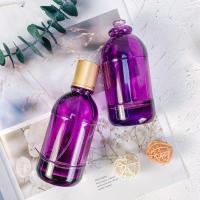 China Fragrance Pharmaceutical Refillable Glass Perfume Spray Bottles 100ml for sale