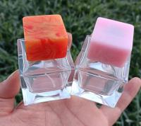 China In Stock Free Sample Luxury 50ml 100ml Square Glass Perfume Spray Bottle Wholesale for sale