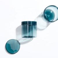 China 8oz 16oz Plastic Cosmetic Jars Body Scrub Packaging BPA FREE for sale