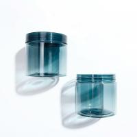 China 8oz 16oz Plastic Cosmetic Jars Body Scrub Packaging BPA FREE for sale