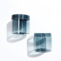 China 30ml 45ml 65ml ABS Clear Plastic Jars With Lids Mini Wide Mouth for sale