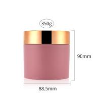 China Empty Hair Care Plastic 4oz 8Oz Body Butter Containers Jars Recyclable for sale