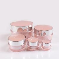 China SGS CE Skin Care Cream Jar Double Wall Plastic Cosmetic OEM Label for sale