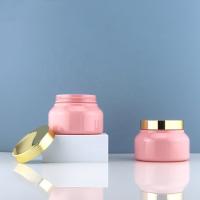 China 250g Acriylic PET Plastic Cosmetic Jars Containers Hot Stamping for sale