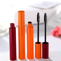 China Colorful UV Craft Empty Mascara Bottle 16*133mm Round Eyelash Tube for sale