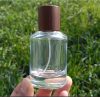 China New Product 50ml In Stock Round Crimp Cap Perfume Spray Bottle Empty packaging for sale