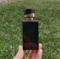 China 100Ml Free Sample Luxury Square Clear Refill Pump Empty Glass Perfume spray Bottles for sale