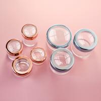 China 3g 5g 10g Eyeshadow Mini Double Wall Cosmetic Jars With Lids for sale