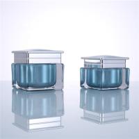 China UV Coating 15g 30g 50g Plastic Cosmetic Jars With Lids Recyclable for sale