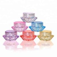 China 15g 30g 50g Plastic Acrylic Jars For Cosmetics Loose Powder Face Cream for sale