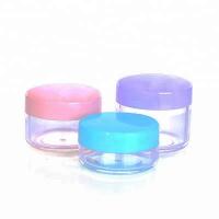 China 15g 30g 50g Plastic Acrylic Jars For Cosmetics Loose Powder Face Cream for sale