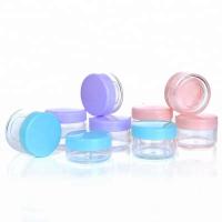 China 15g 30g 50g Plastic Acrylic Jars For Cosmetics Loose Powder Face Cream for sale