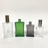 China Clear Aluminum Glass Perfume Spray Bottle 30ml 50ml 100ml 120ml for sale