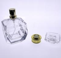 China Cosmetic Silver 50ml Crimp Spray Pump Perfume Spray Bottle OEM for sale