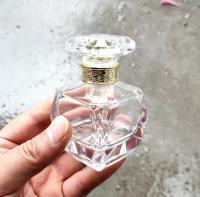 China Cosmetic Silver 50ml Crimp Spray Pump Perfume Spray Bottle OEM for sale