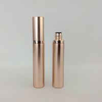 China Rose Gold ABS AS Plastic Mascara Tube 20*118mm Round Eyelash Bottle for sale