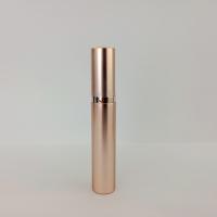 China Rose Gold ABS AS Plastic Mascara Tube 20*118mm Round Eyelash Bottle for sale