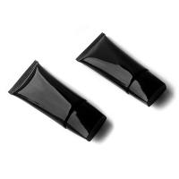 China Black Electroplate 50ml Cosmetic Empty Hand Cream Tubes Hot Stamping for sale