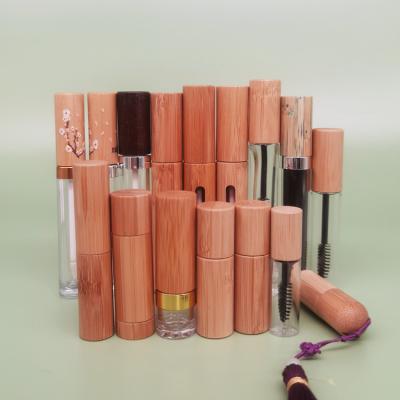 China AS Bamboo Plastic Mascara Tube 3D Print Hot Stamping 5ml 8ml 10ml for sale