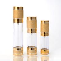 China PE PET ABS Cosmetic Airless Lotion Bottles 15ml 30ml 100ml for sale