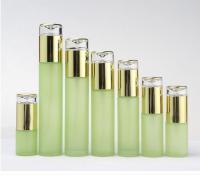 China Airless Frosted Glass Lotion Bottle 20g 30g 50g for sale