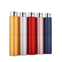 China Twist Up Glass Aluminium Perfume Bottle 5ml 8ml 10ml 20ml for sale