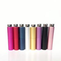 China Twist Up Glass Aluminium Perfume Bottle 5ml 8ml 10ml 20ml for sale