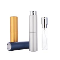 China Twist Up Glass Aluminium Perfume Bottle 5ml 8ml 10ml 20ml for sale