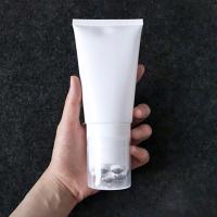 China 100ml 150ml 200ml Roller Plastic Squeeze Empty Cosmetic Tubes With Caps for sale