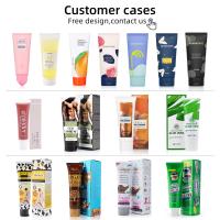 China Plastic PP ABS Shower Gel Empty Cosmetic Tubes Offset Printing OEM ODM for sale