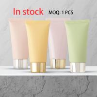 China PE PP Hand Cream Empty Cosmetic Squeeze Tubes UV Spray Printing 50g for sale