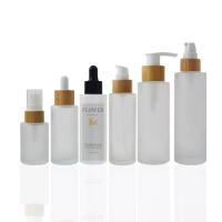 China 15ml 50ml Cosmetic Packaging Containers  Screw Dropper Face Cream Glass Jar for sale