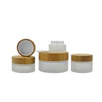 China 15ml 50ml Cosmetic Packaging Containers  Screw Dropper Face Cream Glass Jar for sale