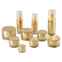 China ABS AS Plastic Jar Set Biodegradable Cosmetic Jars 5g 15g 20g for sale