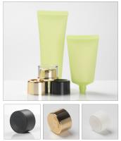China Flip Top Cap Cosmetic Empty Squeeze Tubes For Lotion 50ml 100ml for sale