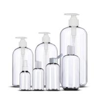 China OEM ODM Cosmetic PET Plastic Boston Round Bottle 2oz 4oz 8oz for sale