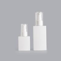 China PETG Cosmetic Packaging Containers Square Bottle 100ml 120ml for sale