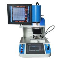 China Hot Air 5*5mm PCB QFN Rework Station 2400W PLC 450*470*670mm for sale