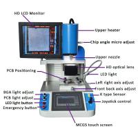 China Hot Air 5*5mm PCB QFN Rework Station 2400W PLC 450*470*670mm for sale