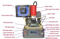 China 220V Automatic IR Welding Machine 4200W BGA Chip Replacement Machine for sale