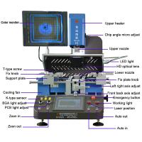 China WDS-650 BGA Welding Machine 6400W Fully Automatic Bga Rework Station for sale