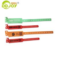 China Custom Reflective PVC Wristband 250x25mm with Logo Printing Purple for sale