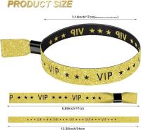 China Custom RFID Polyester Wristband 350x15mm for Concert Festival Party Events for sale