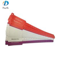 China Custom PVC Vinyl Identification Wristbands 250mm x 25mm Waterproof Event Festival Bracelets for sale