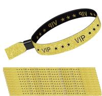China Custom RFID Polyester Wristband 350x15mm for Concert Festival Party Events for sale