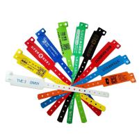 China Customizable Composite Wristband 250x25mm Waterproof Event Bracelet for Wedding Admission for sale